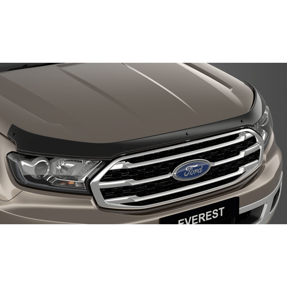 Genuine Ford Bonnet Protector Solid Matte Black Everest and Ranger ...