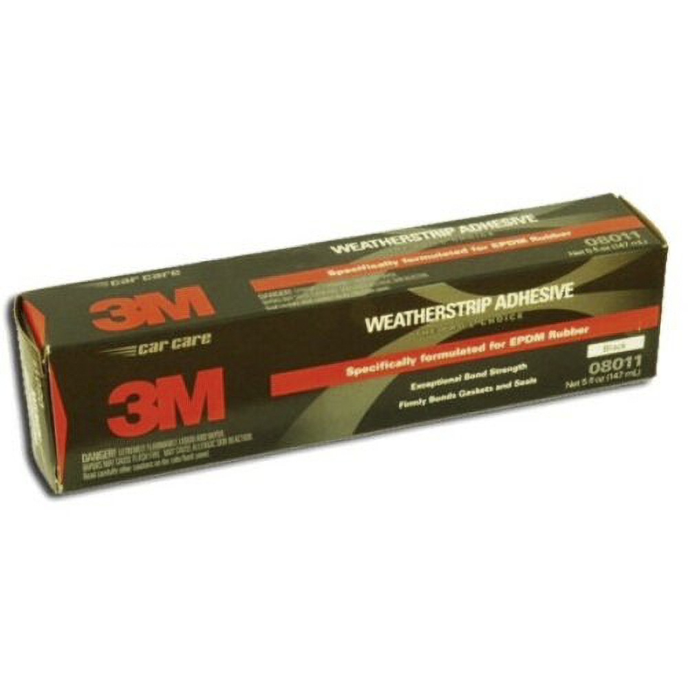 3M 08011 Black Weatherstrip Adhesive 148ml