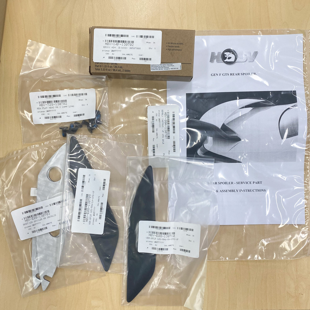 Genuine HSV Superflow Spoiler VF GTS 2016-2017 E08-130702P