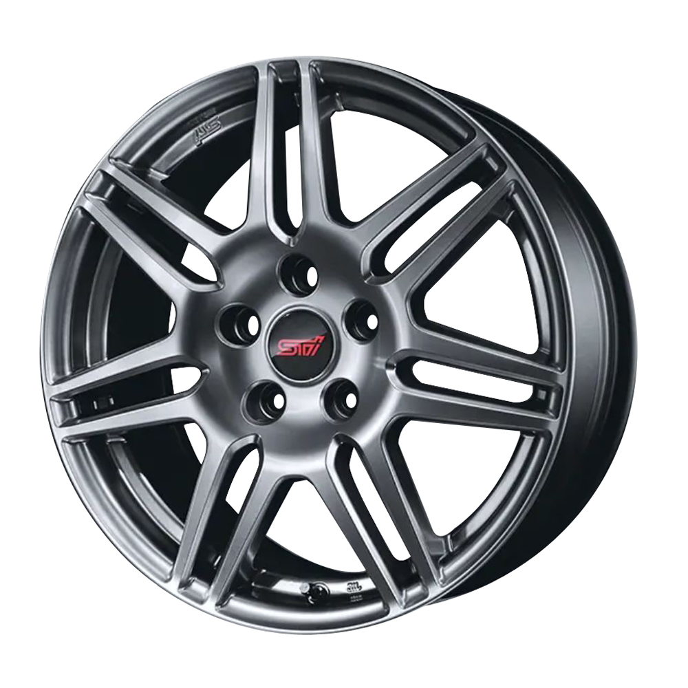 Genuine Subaru STI Alloy Wheel Set of 4 18in Silver Forester B3110SJ000K