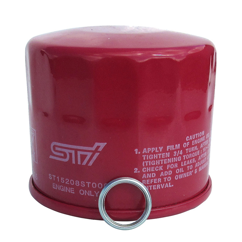 Genuine Subaru STI Sports Competition Oil Filter & Washer ST15208ST000