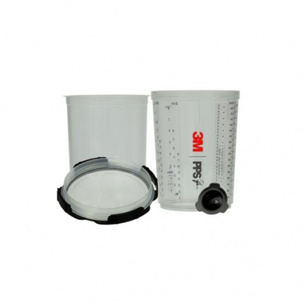 3M 26301 PPS 2.0 Spray Cup System Kit 650ml 125U Micron Filter